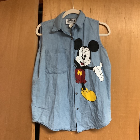 Disney | Tops | Vintage Mickey Mouse Top | Poshmark
